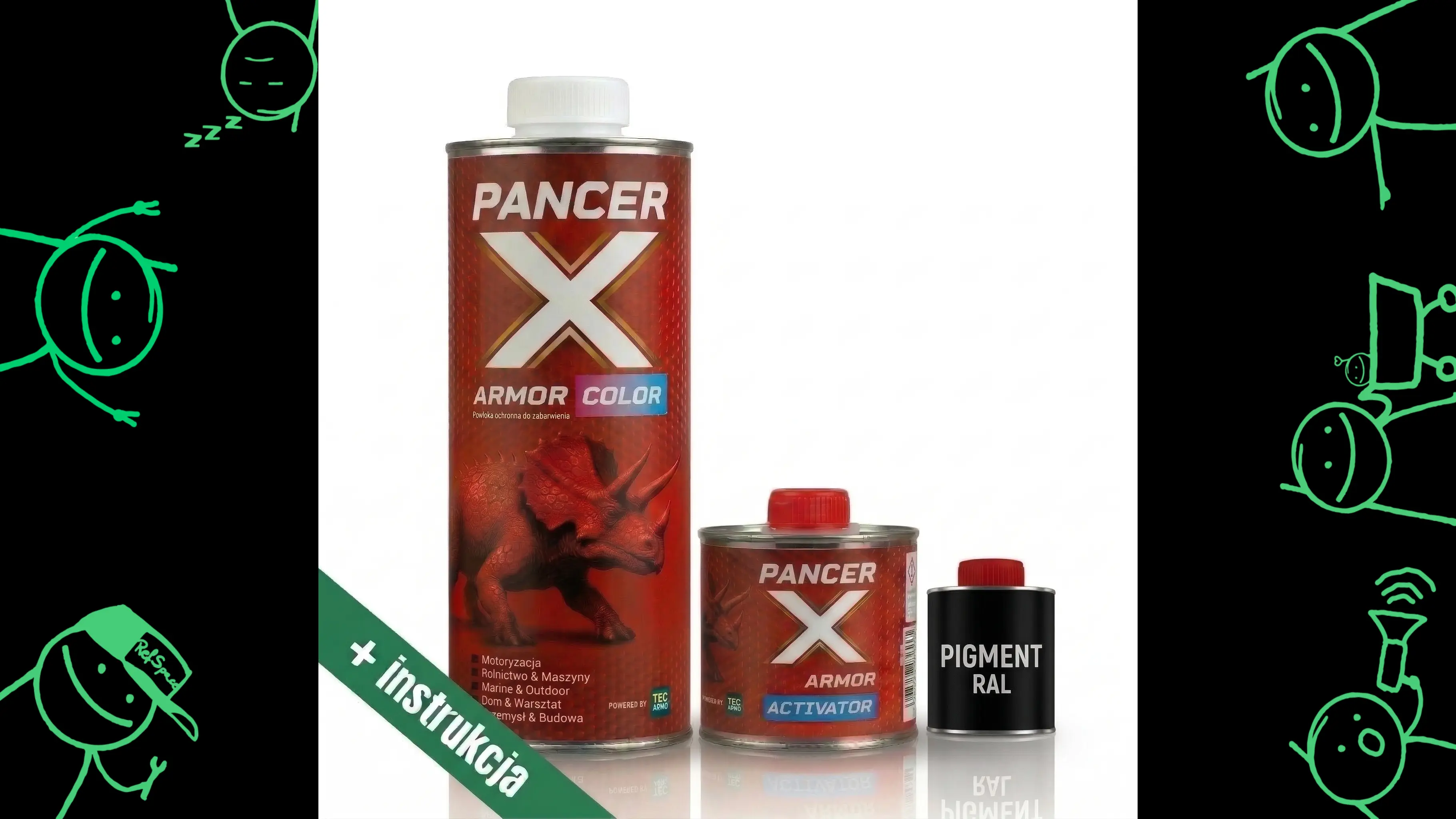 PancerX armor COLOR - LeszkoMotoTV